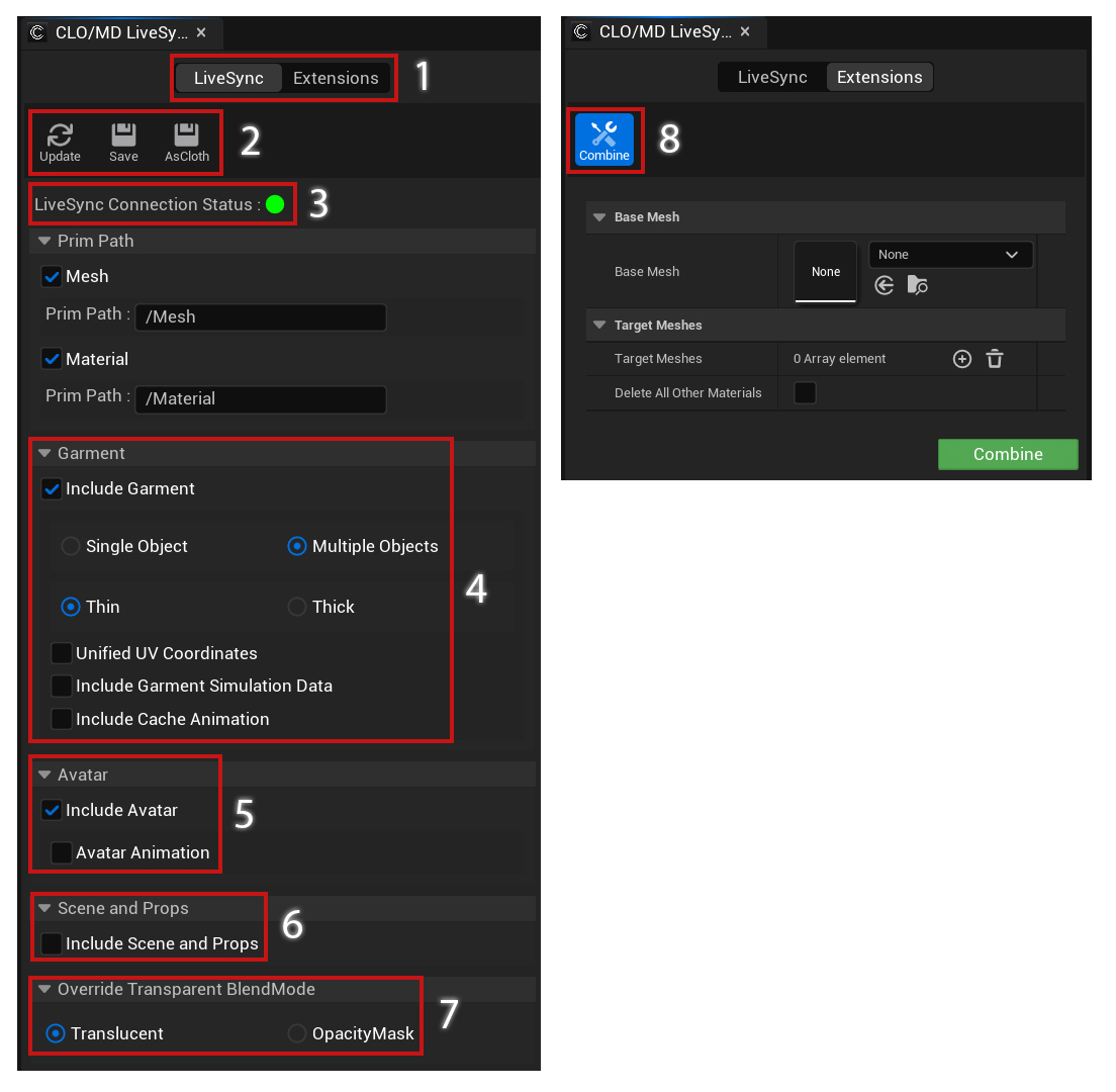 Opening CLO/MD LiveSync Mode – Help Center - CONNECT