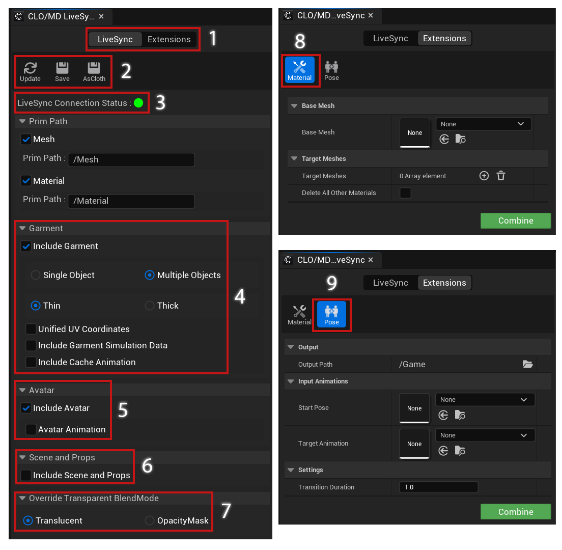 打开 CLO/MD LiveSync 模式 – Help Center - CONNECT